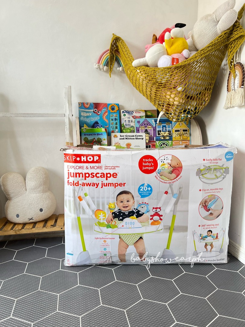 Skip Hop Jumpscape Fold-Away Activity Jumper, Babies & Kids, Infant ...