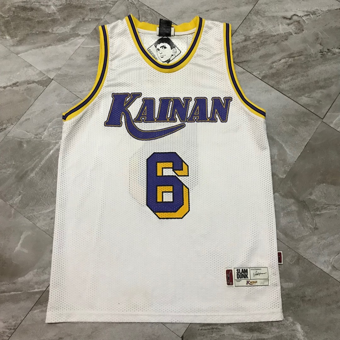 Slam Dunk Kainan High School No. 6 Soichiro Jin Basketball Jersey ...