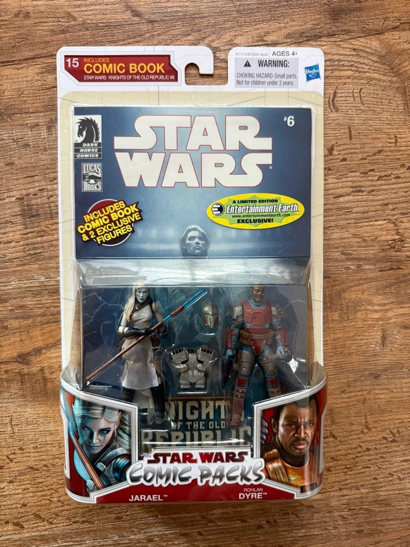 Star Wars Comics Pack : Knights of The Old Republic Jarael & Rohlan ...