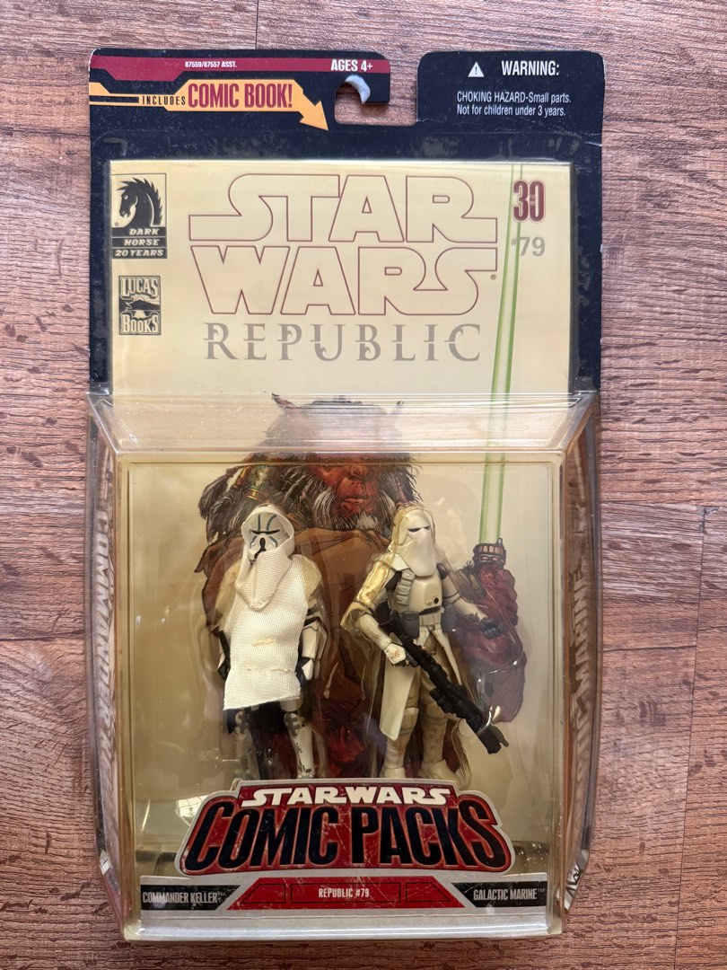 Star Wars Comics Pack : Republic Commander Keller & Galactic Marine ...