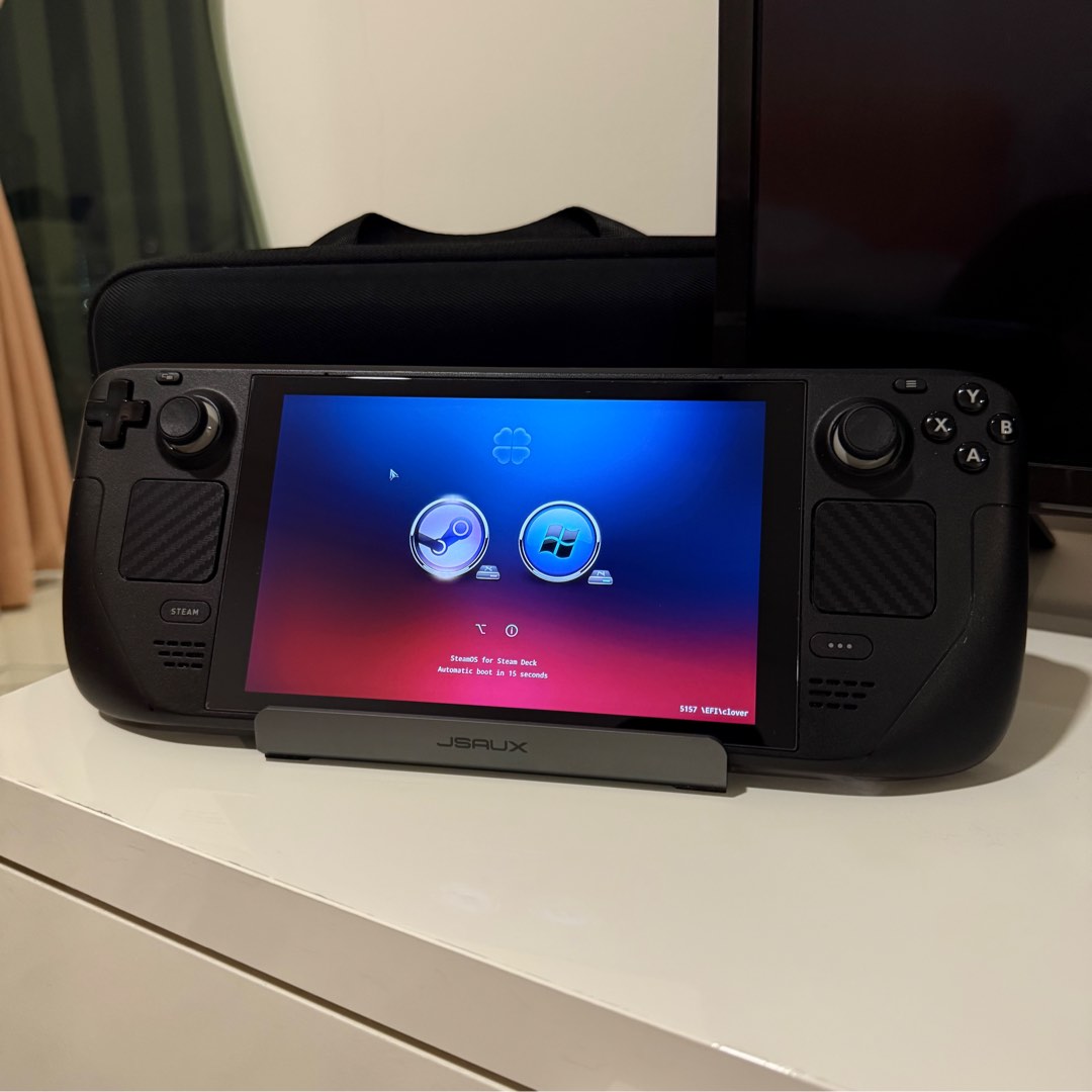 Steamdeck LCD 256gb+500gb | (WINDOWS OS & STEAM OS DUAL BOOT | Free ...