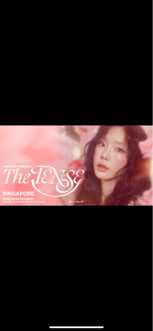Taeyeon The Tense Day 2 concert. 2x Cat 1 tickets, Tickets & Vouchers ...