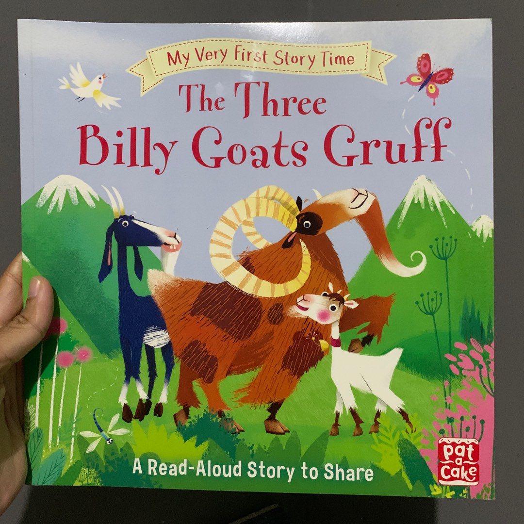 The Three Billy Goats Gruff, Buku & Alat Tulis, Buku Anak-Anak di Carousell