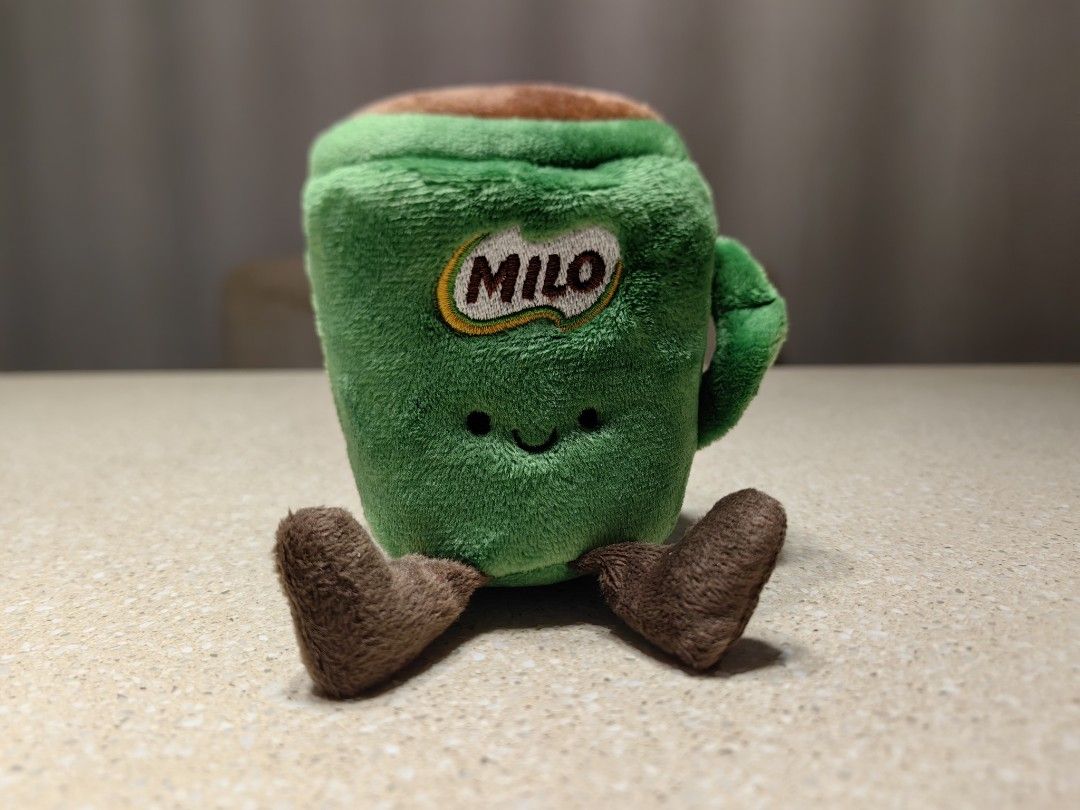 Trade only ~ Milo Cup plush toy with eco bag, Hobbies & Toys, Toys ...