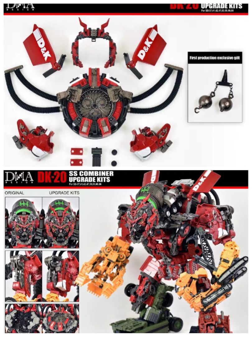 Transformers DNA Design - DK-20 DK20 - Upgrade Kit for Studio Series SS ...