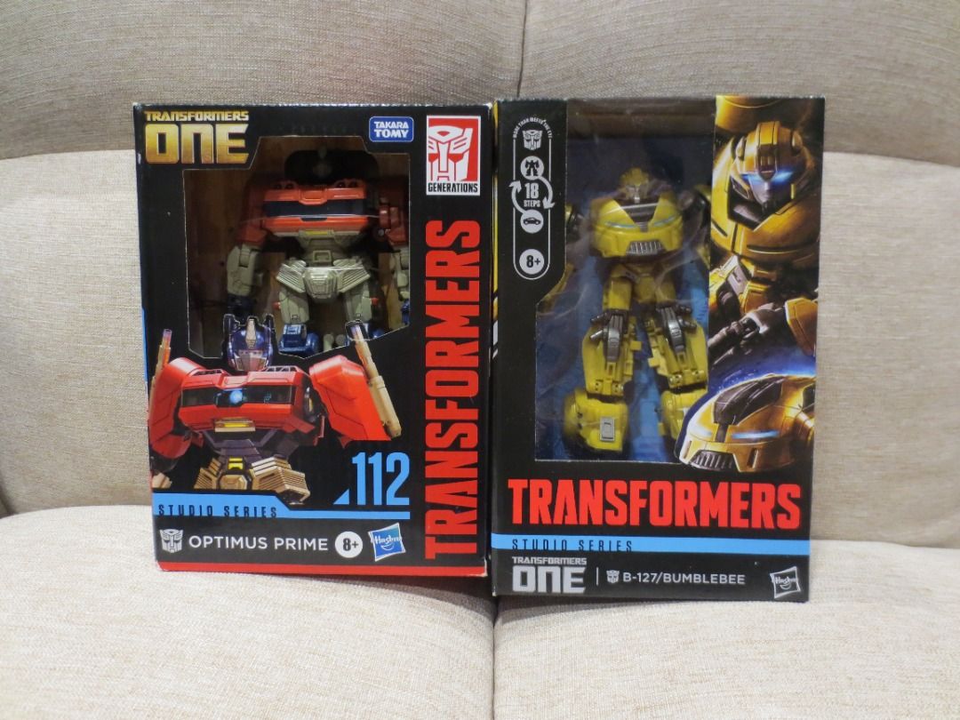 Transformers Studio Series: One Optimus Prime & Bumble Bee Set, Hobbies ...