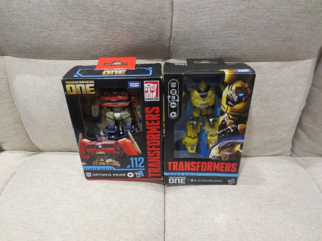 Transformers Studio Series: One Optimus Prime & Bumble Bee Set, Hobbies ...