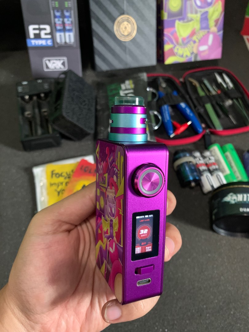 Vape mod centaurus m200 Chaos Topus, Elektronik, Lainnya di Carousell