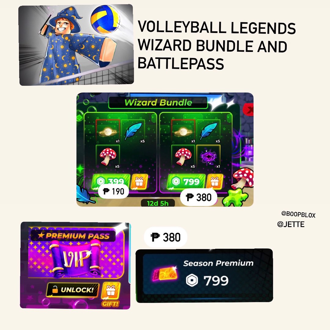 VOLLEYBALL VOLLEY BALL LEGENDS LEGEND GAMEPASSES GAME PASS PASSES ...