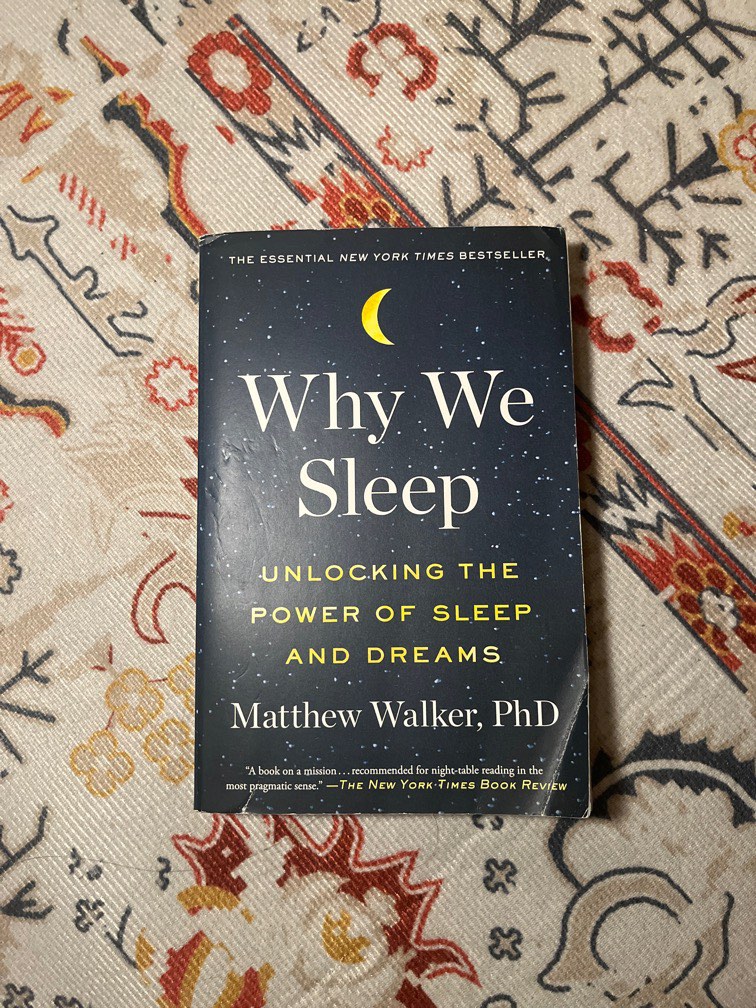 WHY WE SLEEP by Matthew Walker, Hobbies & Toys, Books & Magazines ...