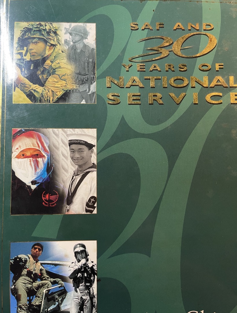 FREE! 1st come 1st Served! 1997 SAF & 30 Years of National Service Book by Mickey Chiang ...