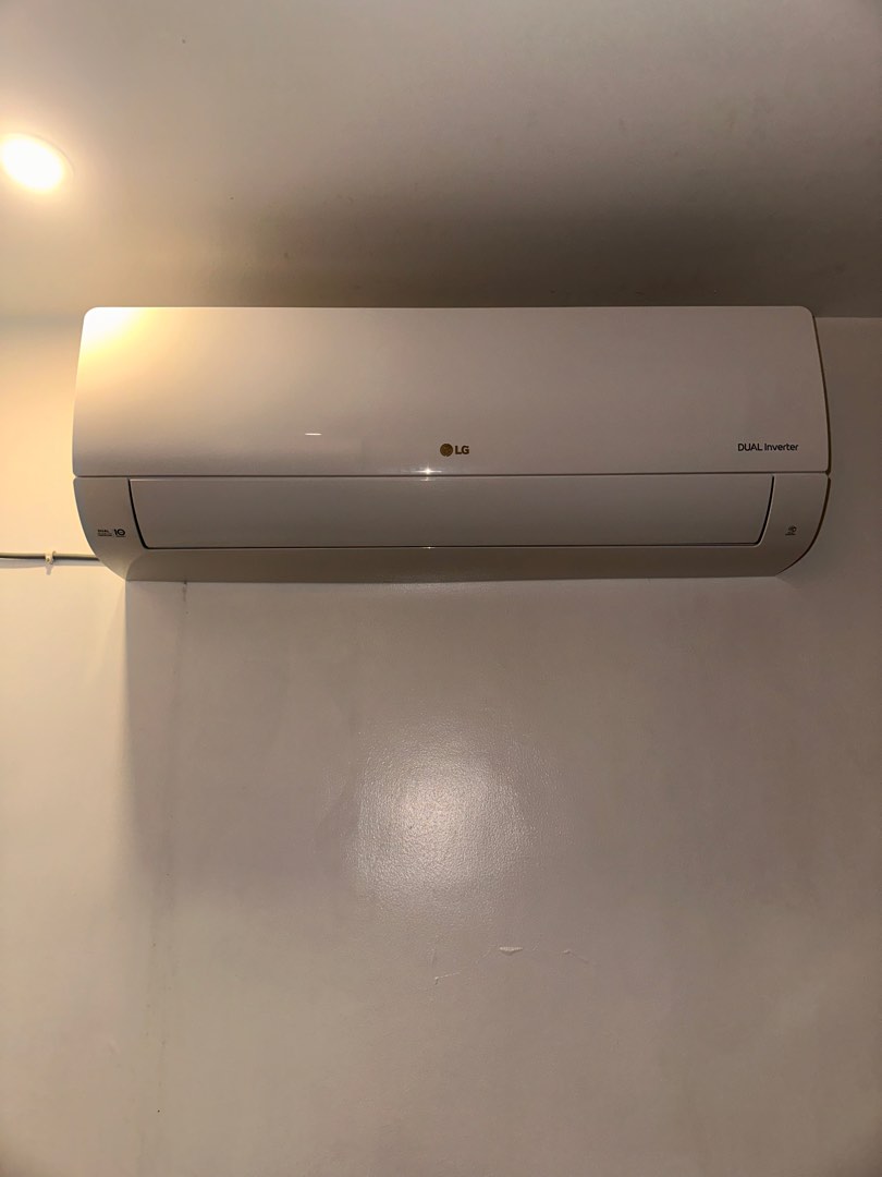 1hp LG Dual Inverter Split Type Aircon, TV & Home Appliances, Air ...