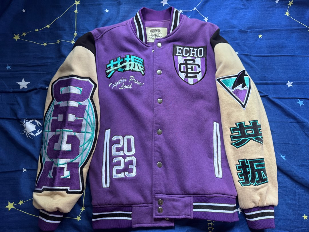 2023 MLBB Echo Philippines Varsity Jacket, Men's Fashion, Coats ...