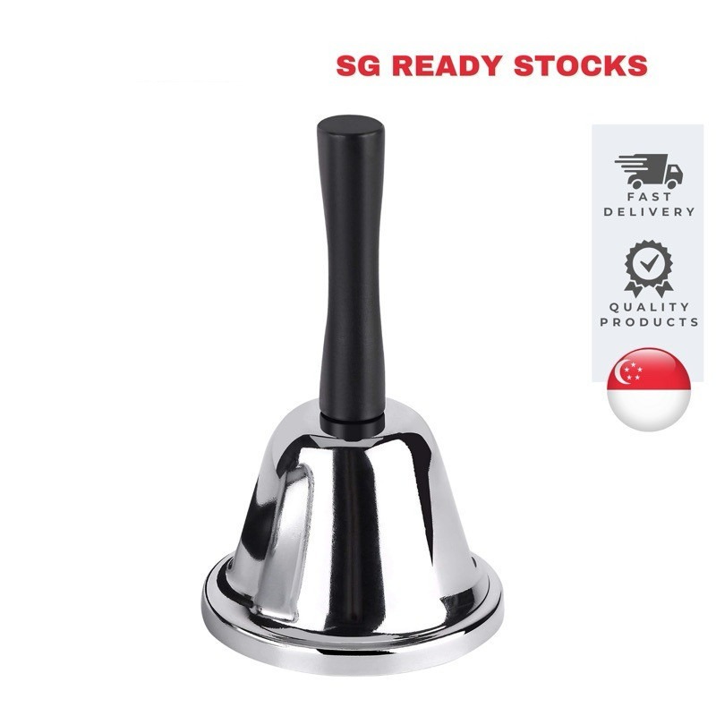 [2 pcs]Handheld Loud Ringing Bell Hand Shaking Bell Ice Cream Bell ...