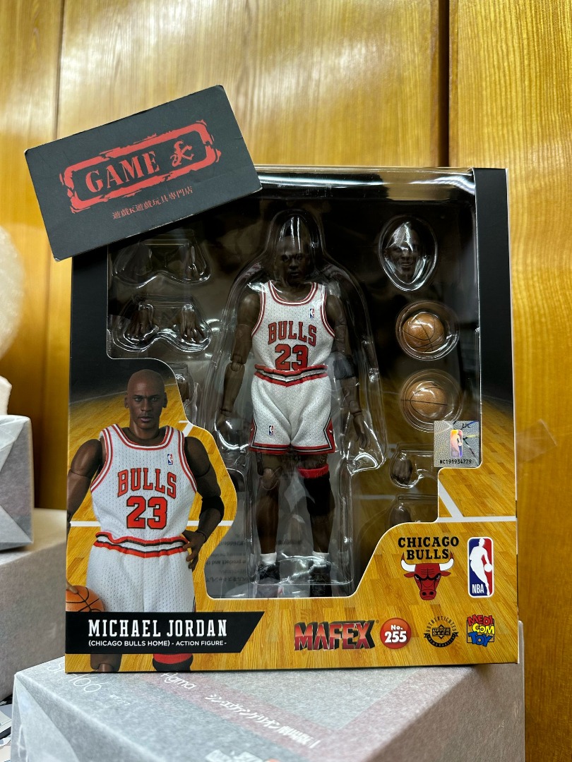 全新 日版 Medicom Toy MAFEX No.255 Michael Jordan NBA Chicago Bulls HOME ...