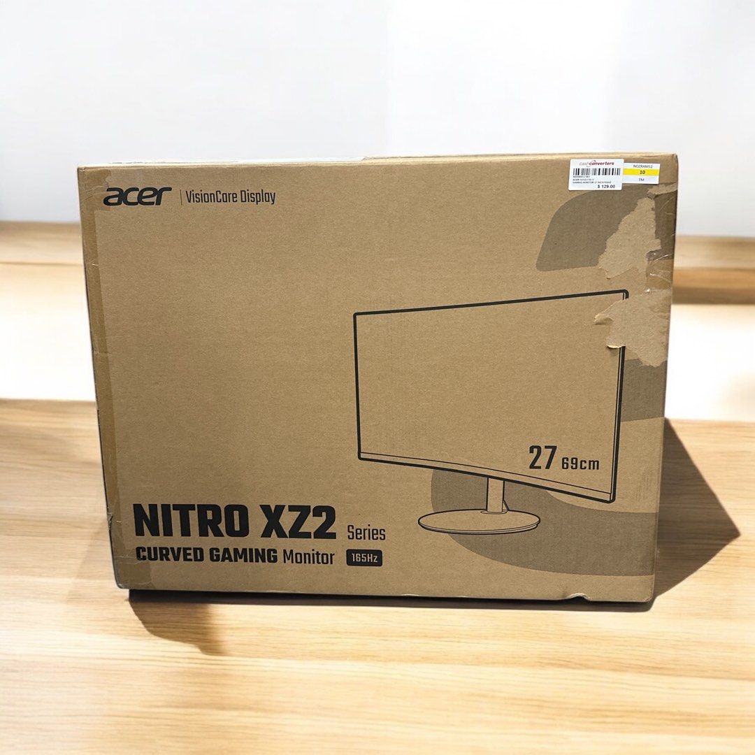 Acer Nitro XZ272U V 27-inch WQHD Curved (VA) Gaming Monitor (2560x1440 ...