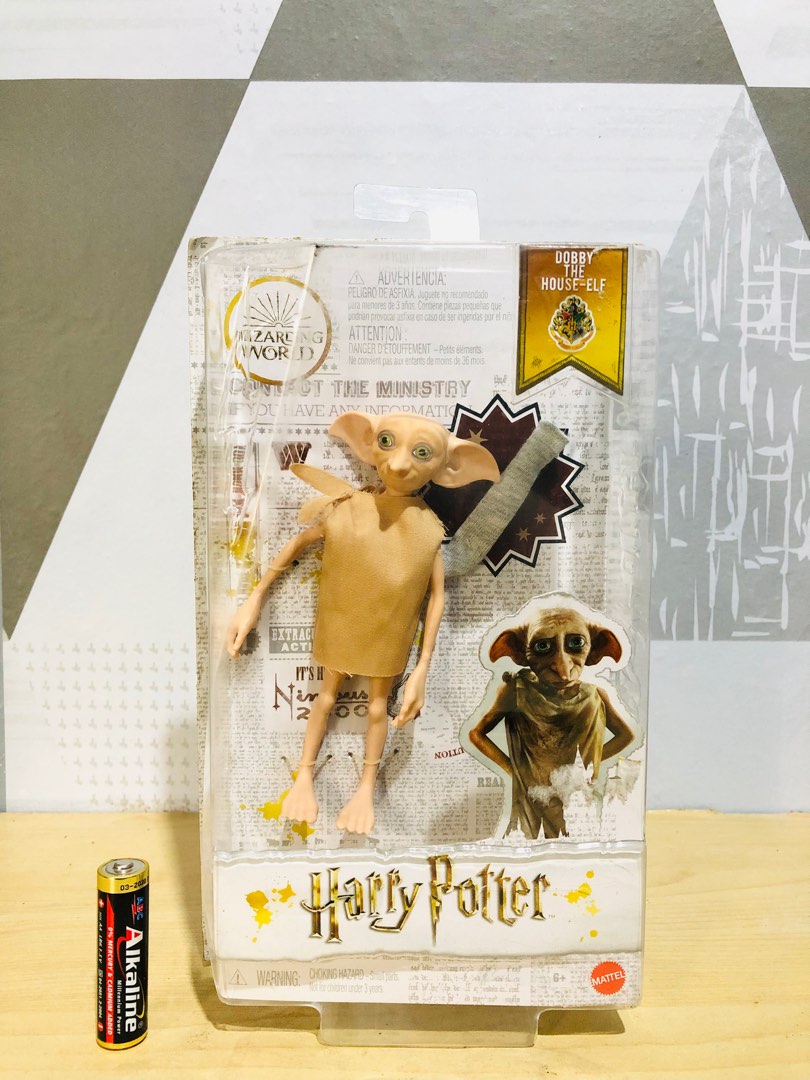 Action Figure Harry Potter Dobby The House Elf Original Mattel Vintage ...
