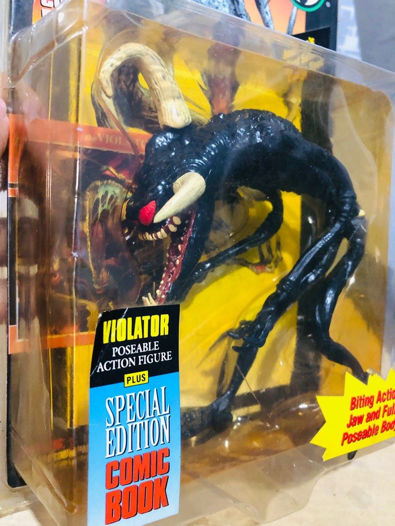 Action Figure SPAWN VIOLATOR Special Edition COMIC BOOK With Anime VHS ...