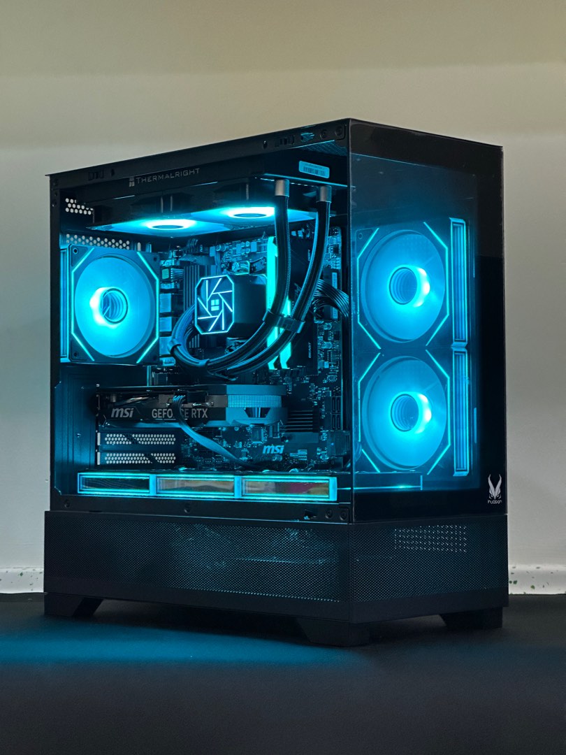 Aesthetic Gaming PC | RTX 5060 + Ryzen 5600 | 32GB RAM | 1TB SSD | WiFi ...