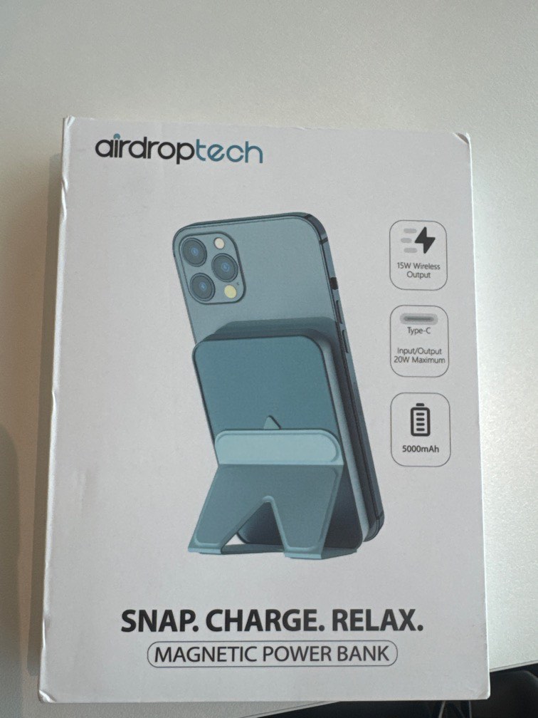 Airdroptech Magnetic power bank, Mobile Phones & Gadgets, Mobile ...