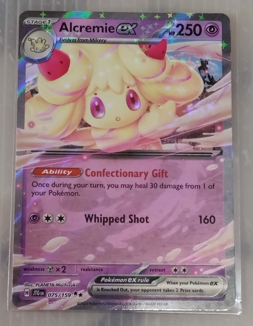 Alcremie ex 075 Pokemon TCG Journey Together, Hobbies & Toys, Toys & Games on Carousell