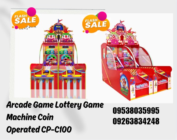 Arcade Game Lottery Game Machine Coin Operated CP-C100, Commercial ...