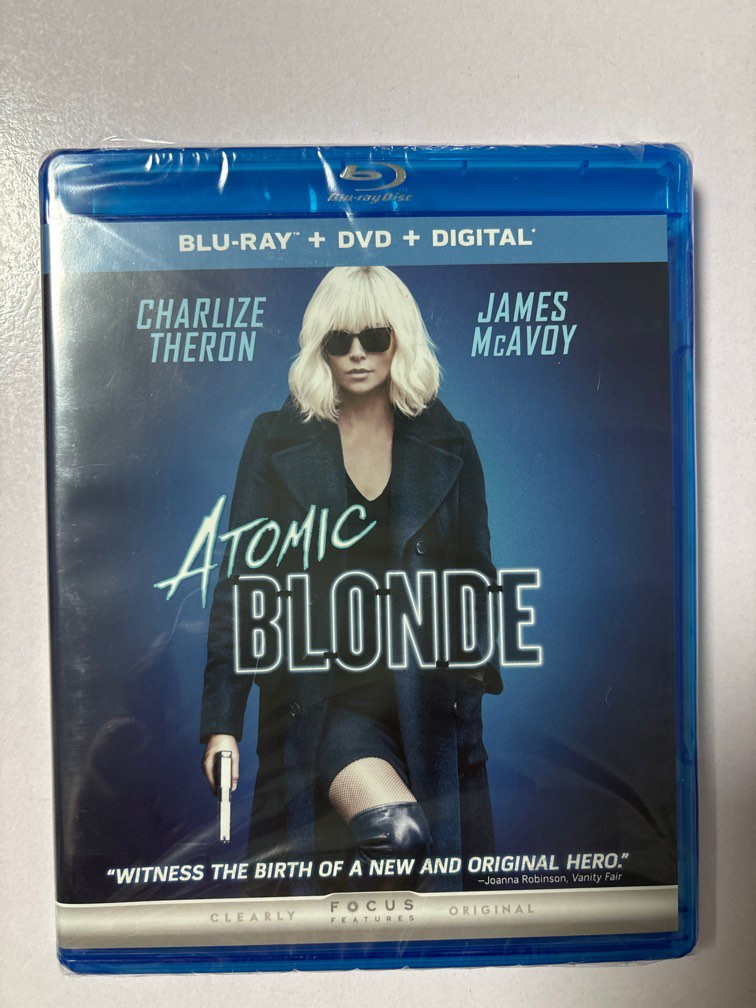Atomic Blonde Blu-ray + Dvd Movie, Hobbies & Toys, Music & Media, CDs ...