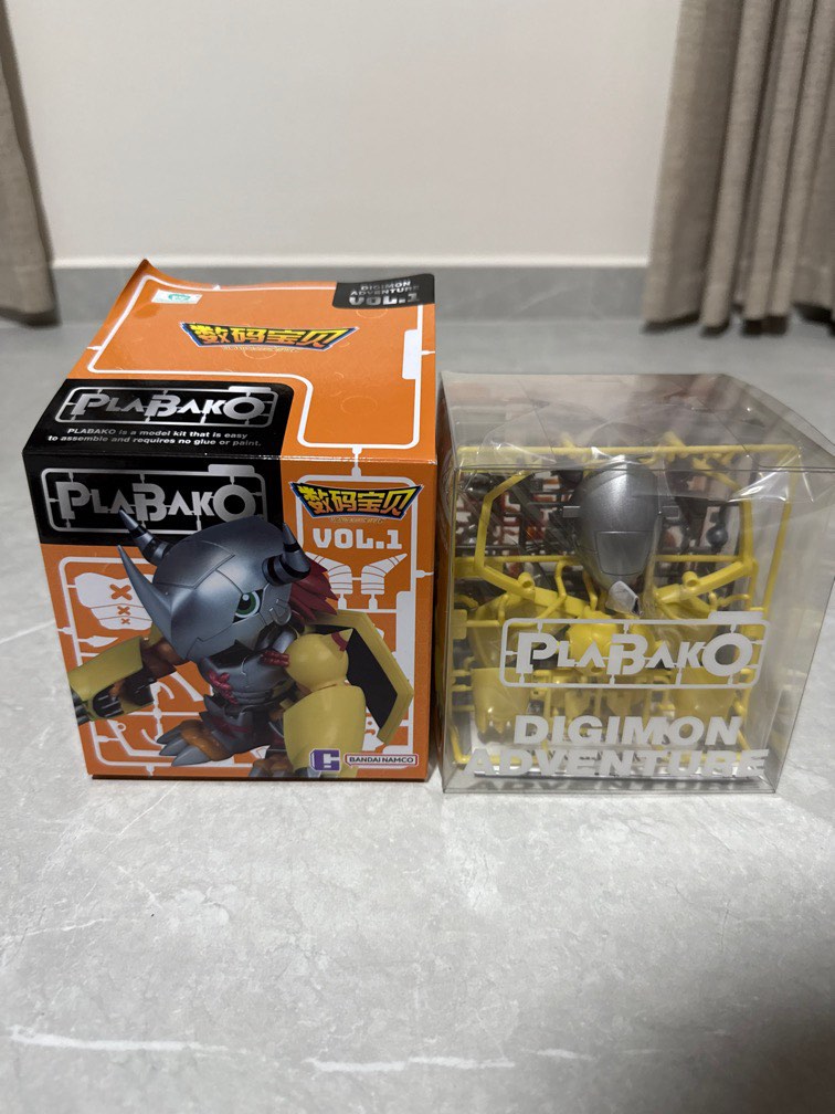 Bandai Plabako Digimon Wargreymon Popmart, Hobbies & Toys, Toys & Games ...