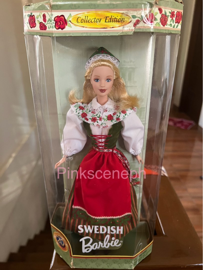 ( Barbie Sale!) Barbie Dolls of the World- Swedish, Hobbies & Toys ...