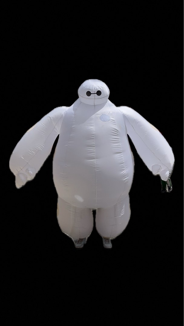 BAYMAX INFLATABLE COSTUME, Hobbies & Toys, Toys & Games on Carousell
