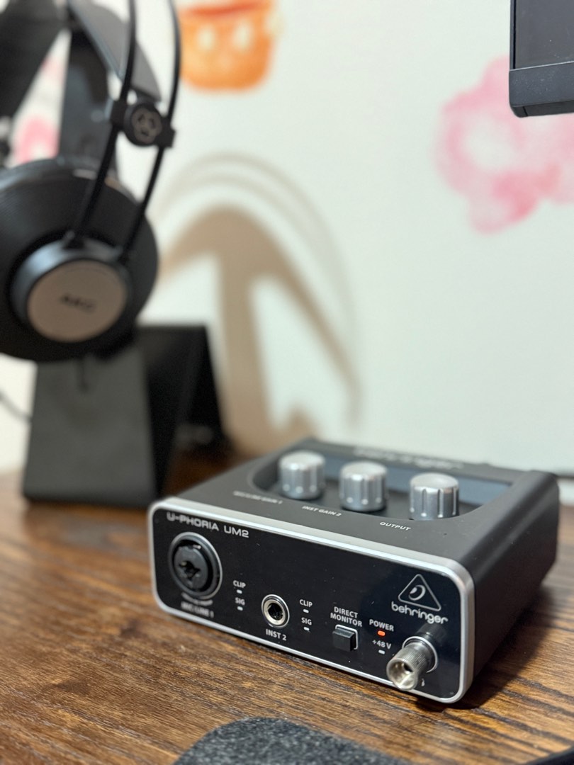 Behringer audio interface, Audio, Portable Audio Accessories on Carousell