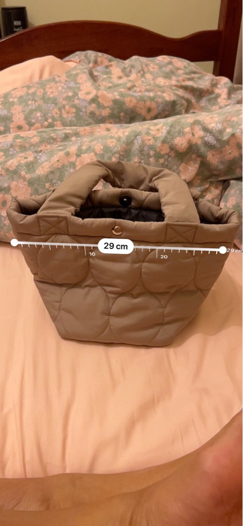 Beige dumpling stuffed bag, Women's Fashion, Bags & Wallets, Purses ...