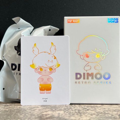 BNIF Dimoo Retro - Angel, Hobbies & Toys, Toys & Games on Carousell