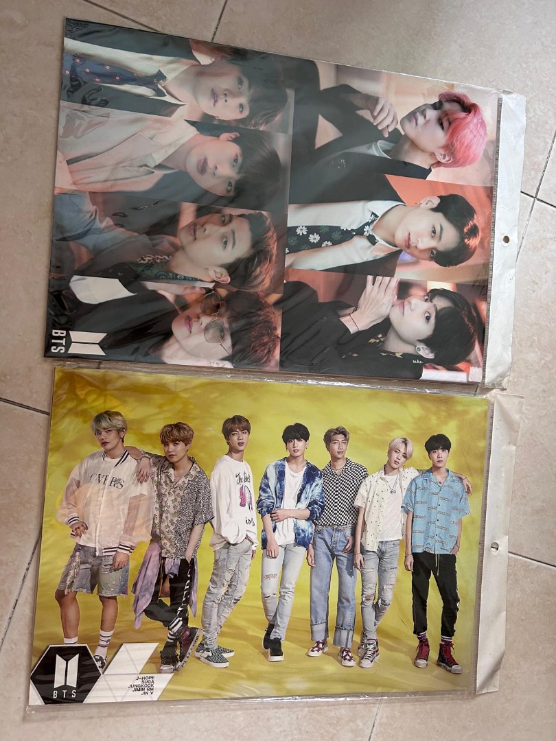 BTS A3 poster with sticker, Hobbies & Toys, Memorabilia & Collectibles, K-Wave on Carousell