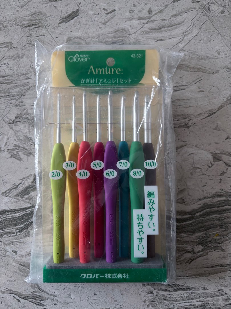 Clover Amure set of hooks, Hobbies & Toys, Stationery & Craft, Craft ...