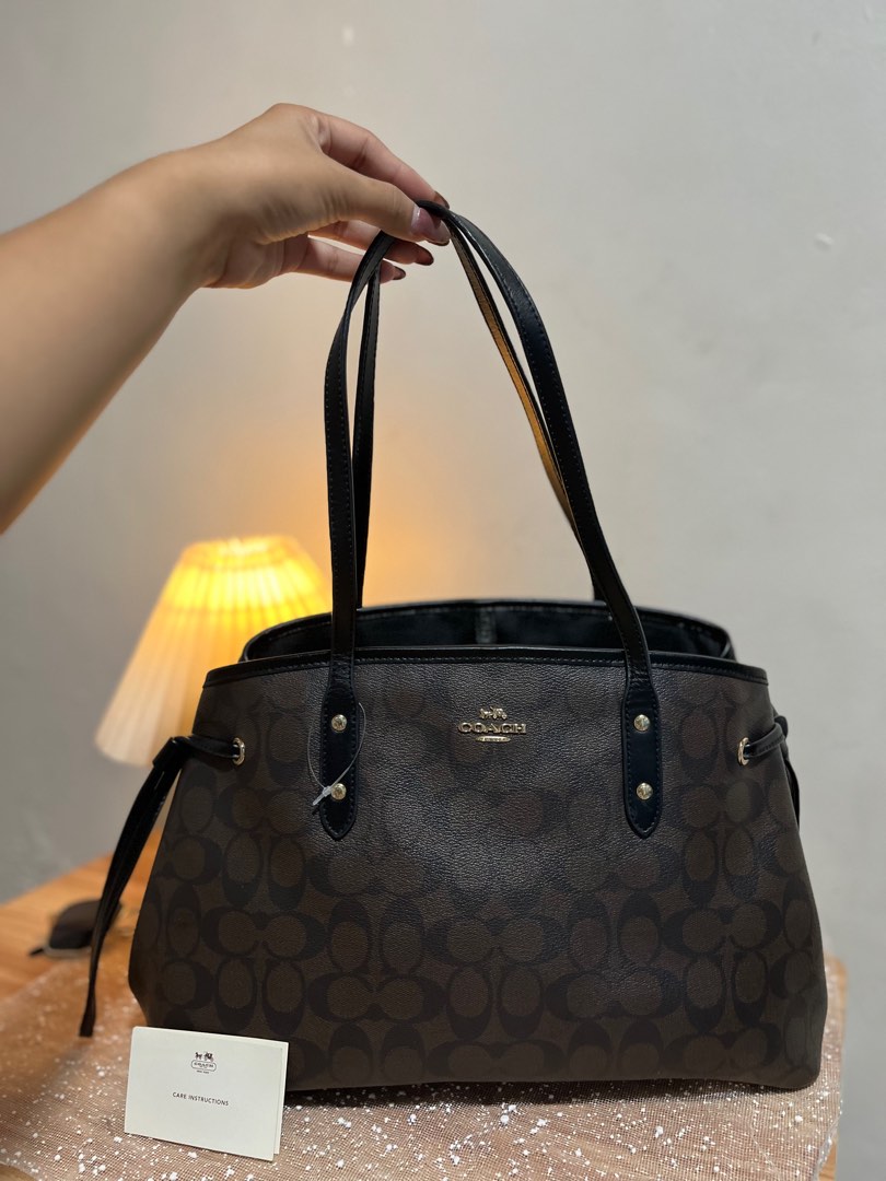 Coach drawstring carryall, Luxury, Bags & Wallets on Carousell