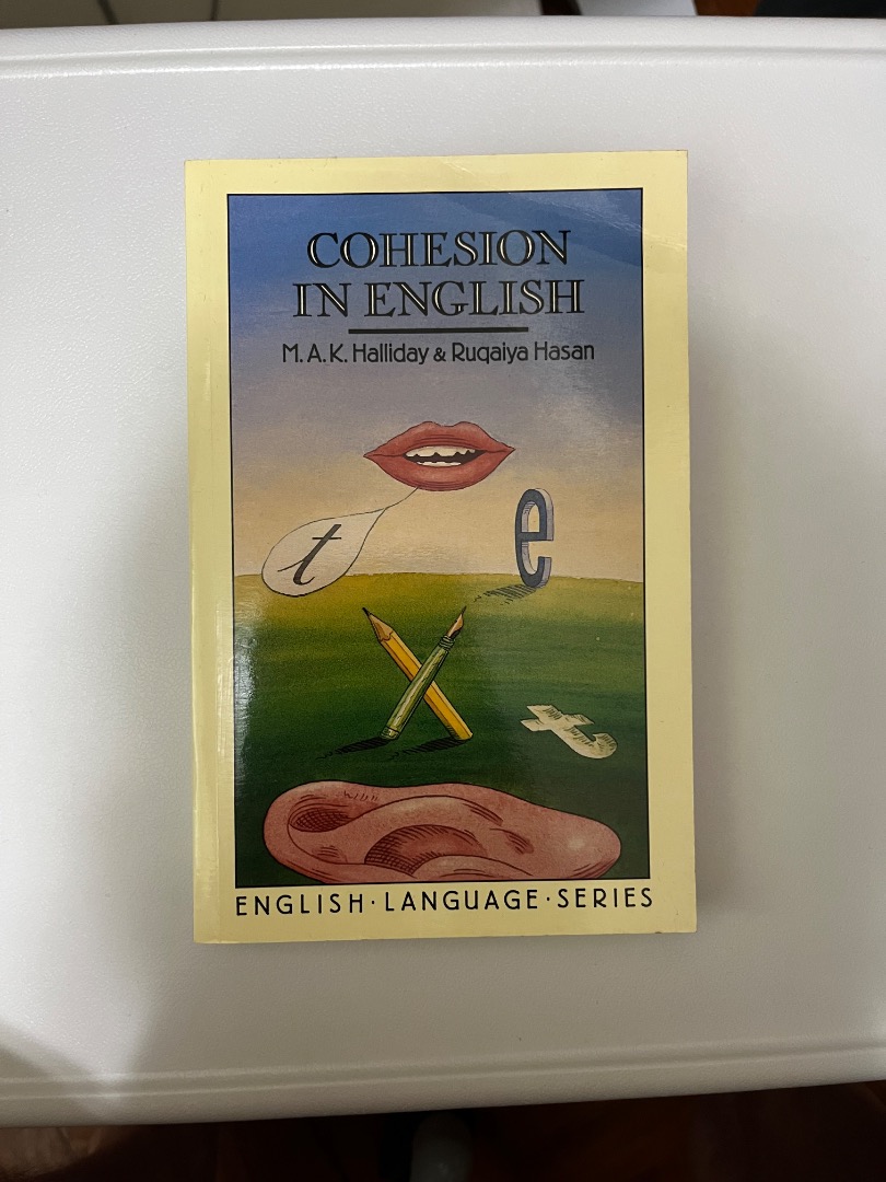 Cohesion in English by M. A. K. Halliday & Ruqaiya Hasan, 興趣及遊戲, 書本 ...