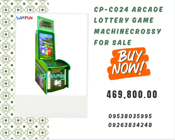 CP-C024 arcade lottery game machinecrossy for sale, Commercial ...