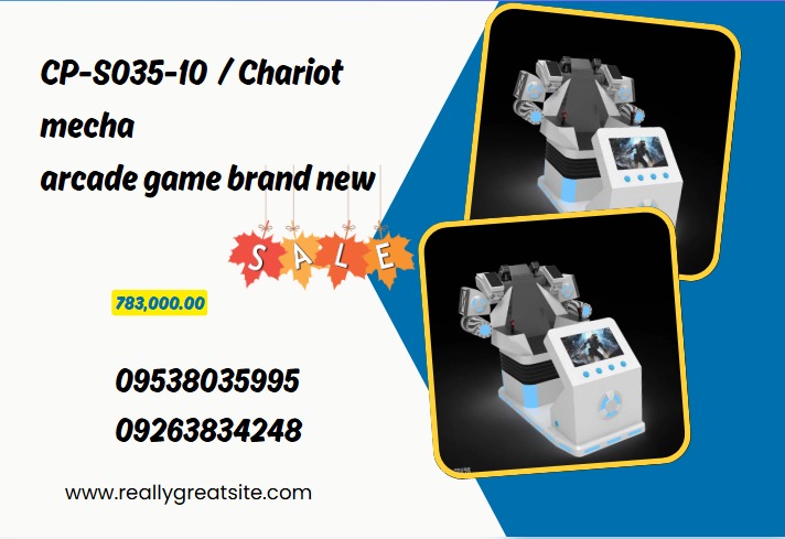 CP-S035-10 / Chariot mecha arcade game brand new, Everything Else ...