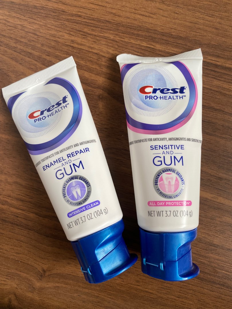 Crest Fluoride Toothpaste for Anticavity, Antigingivitis & Sensitive ...