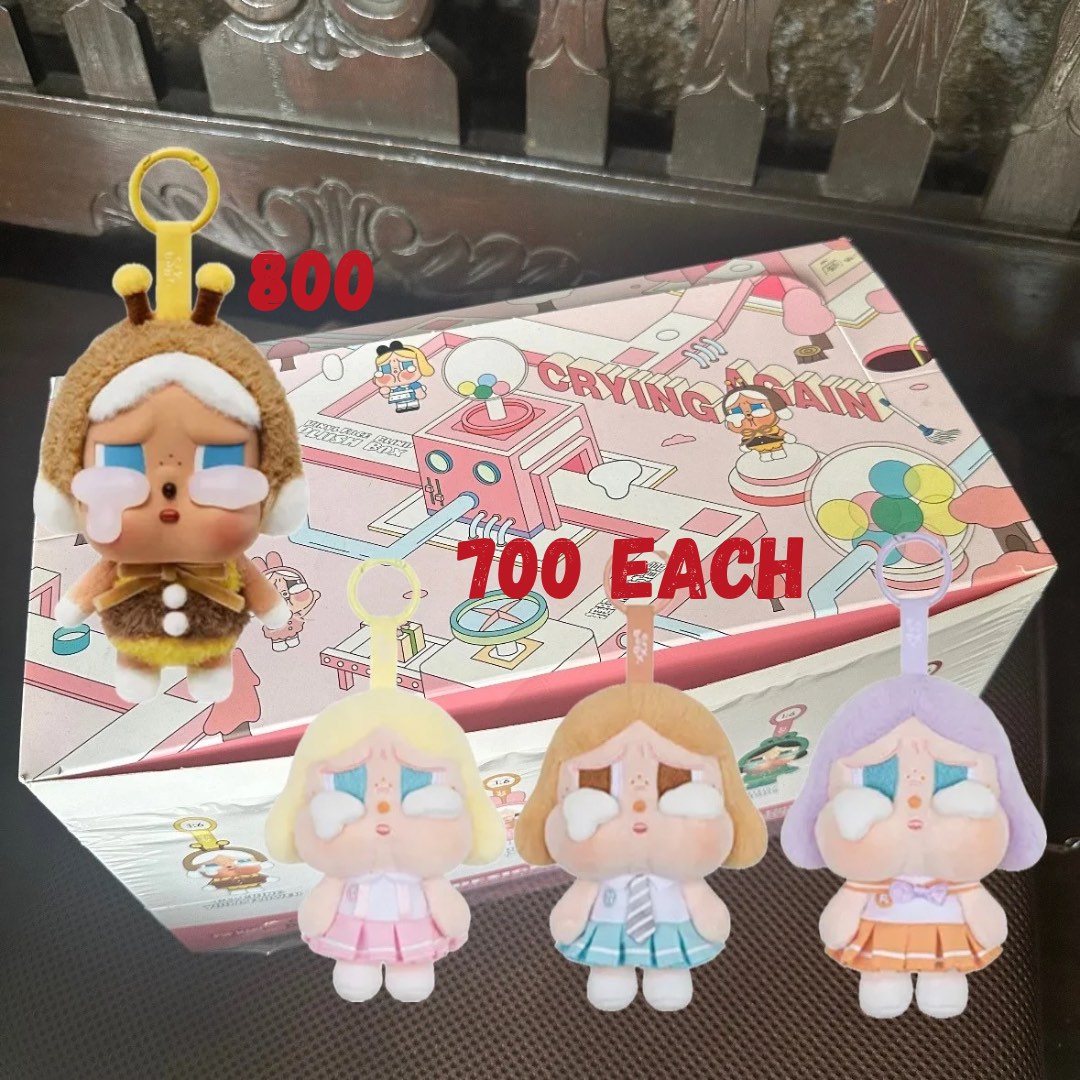 CRYBABY Crying Again Bee Sunset Concert Pink White Beige Blue Bright ...