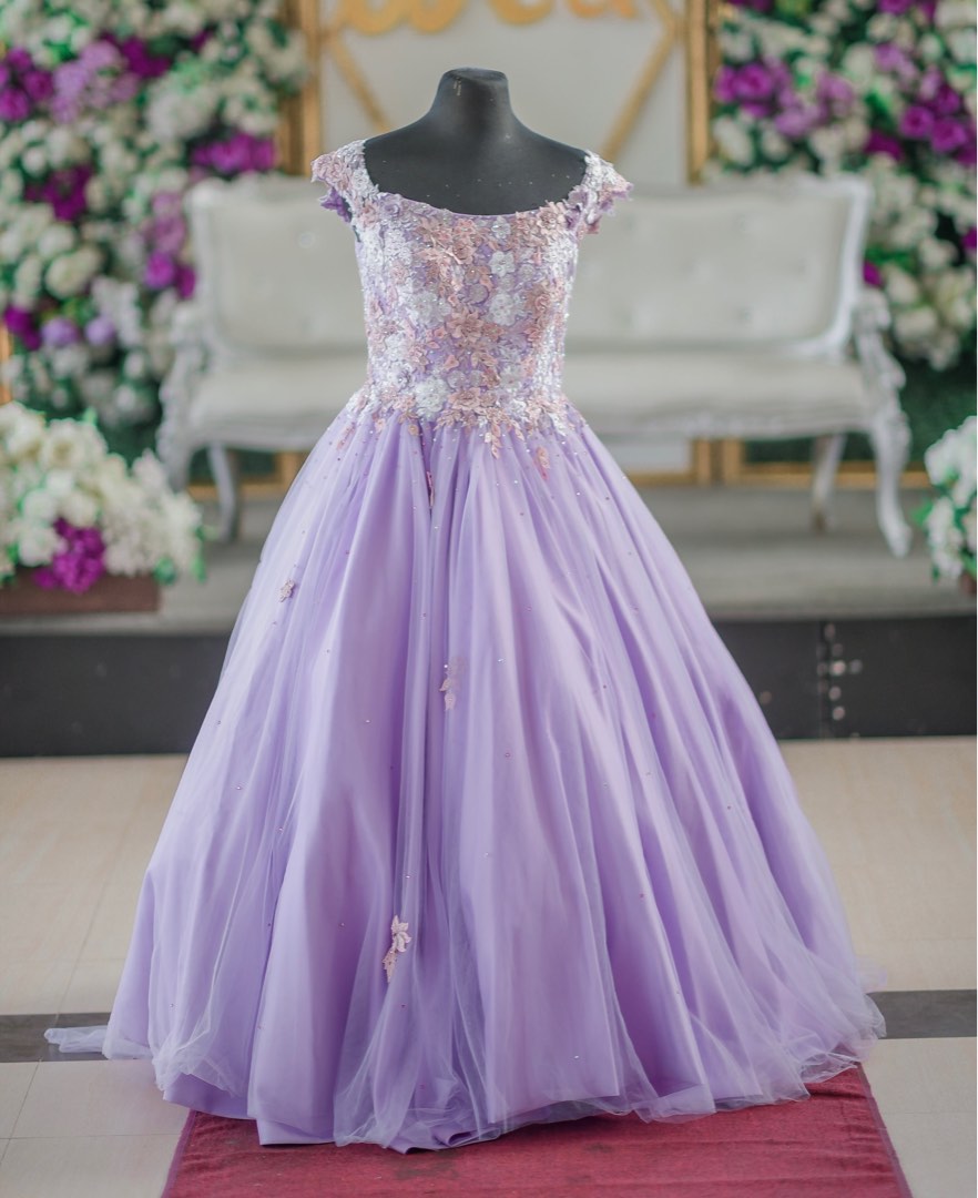 DEBUT PROM GRADBALL DRESS/GOWN PLUS SIZE, Women's Fashion, Dresses ...
