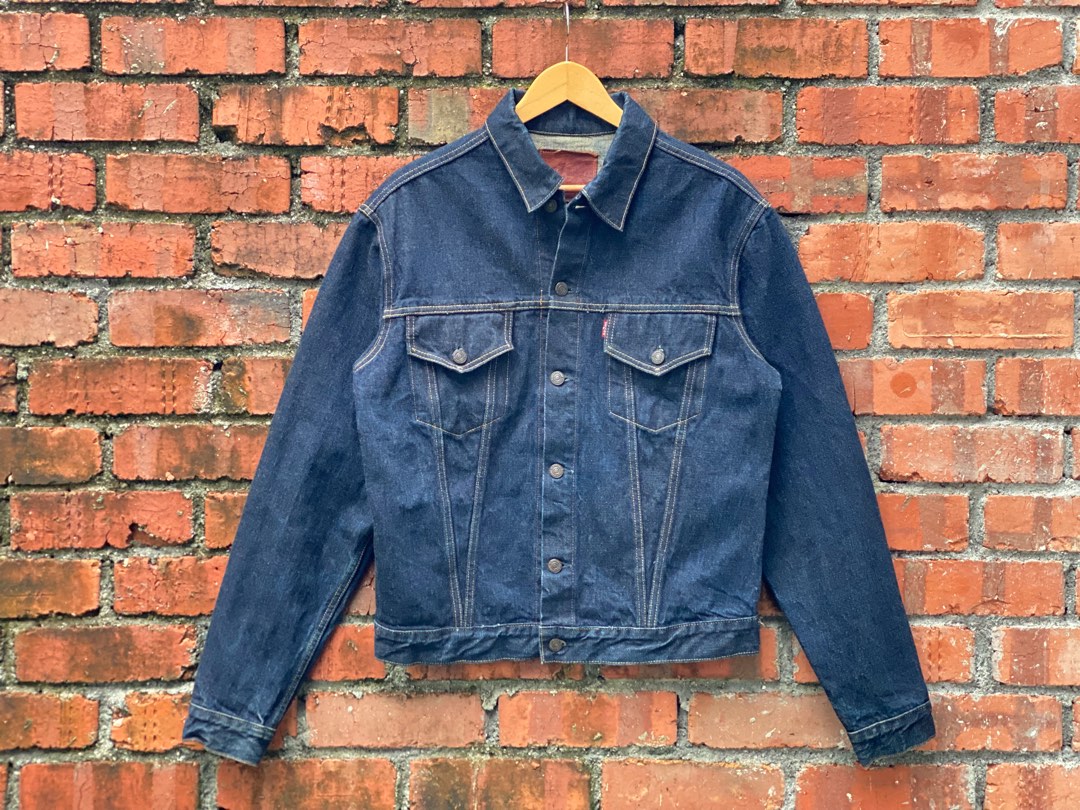 denime jacket big E type 3, Men's Fashion, Coats, Jackets and Outerwear ...