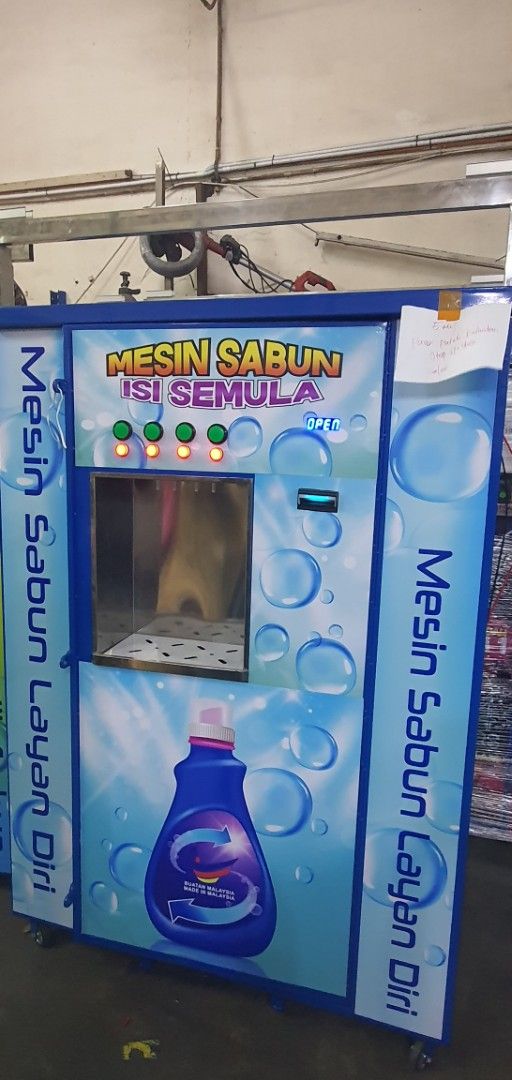 Detergent Vending Machine, Furniture & Home Living, Cleaning & Homecare ...