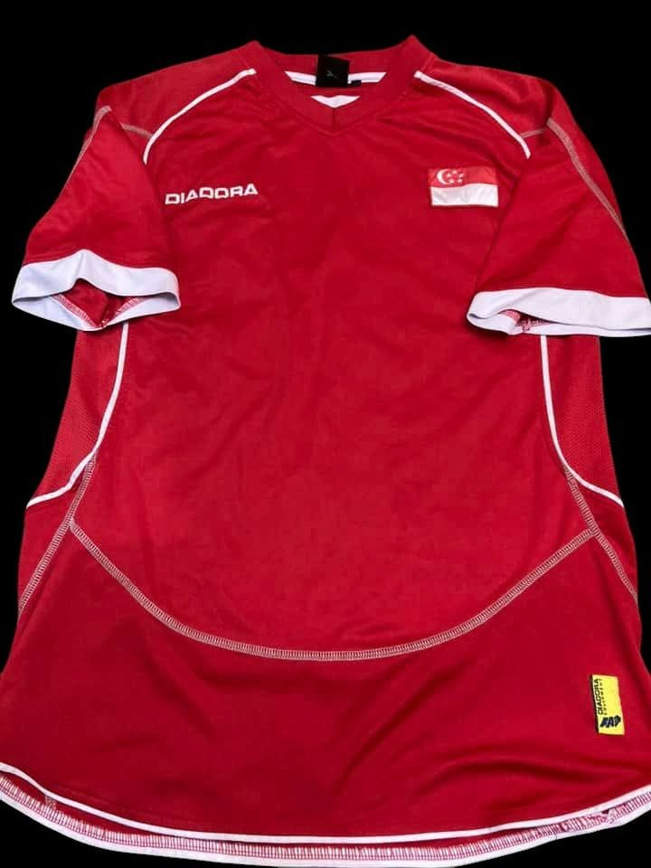 DIADORA JERSEY NATIONAL TEAM SINGAPORE BAJU BOLA TIMNAS SINGAPURA ...
