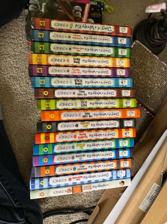 Diary of a Wimpy Kid 1 Set, Hobbies & Toys, Books & Magazines, Children's Books on Carousell