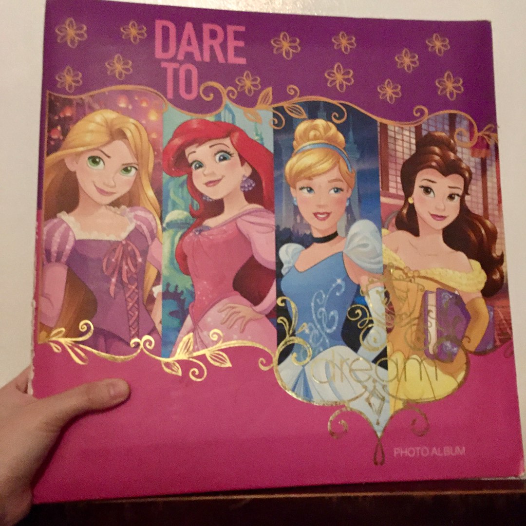 Disney Princesses Large Photo Album, Hobbies & Toys, Stationary & Craft ...