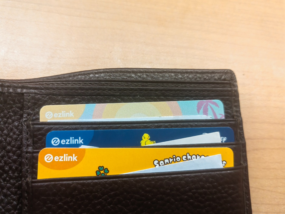 Ez-link MRT Cards, Men's Fashion, Watches & Accessories, Wallets & Card ...