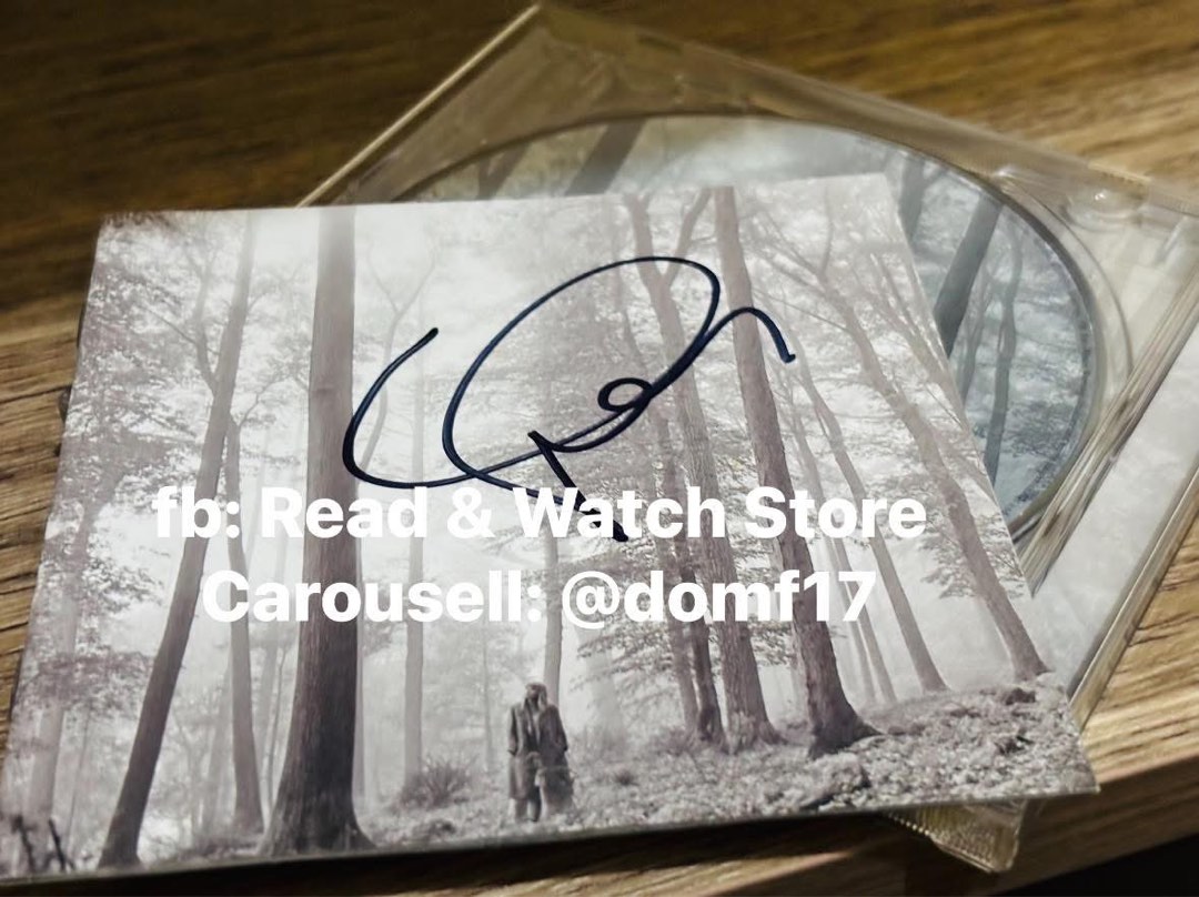 folklore Signed CD. Price marked down. Taylor Swift, Hobbies & Toys ...