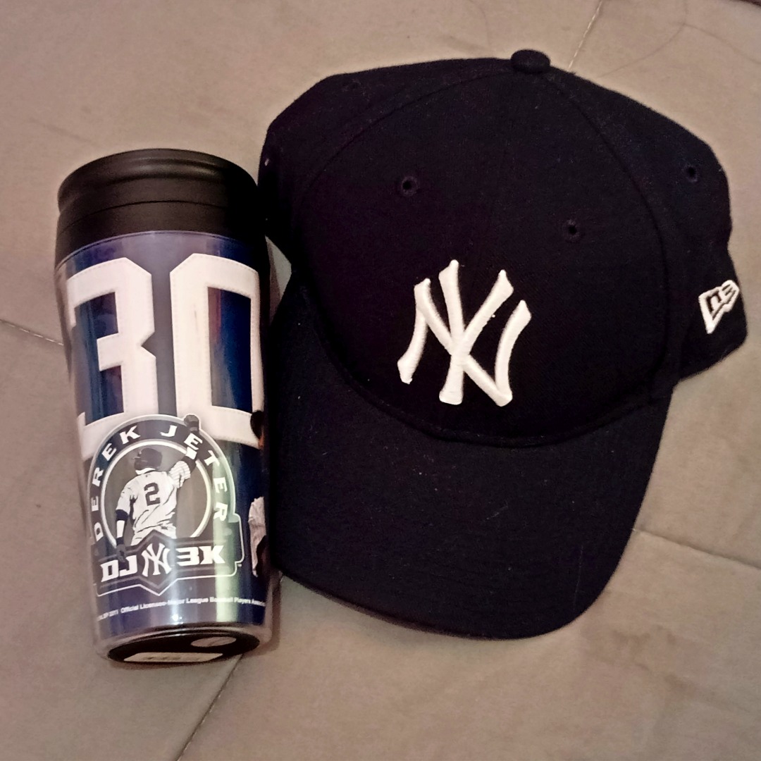 [Genuine Merchandise] Official MLB New York Yankees Cap + MLB NYJ Derek ...